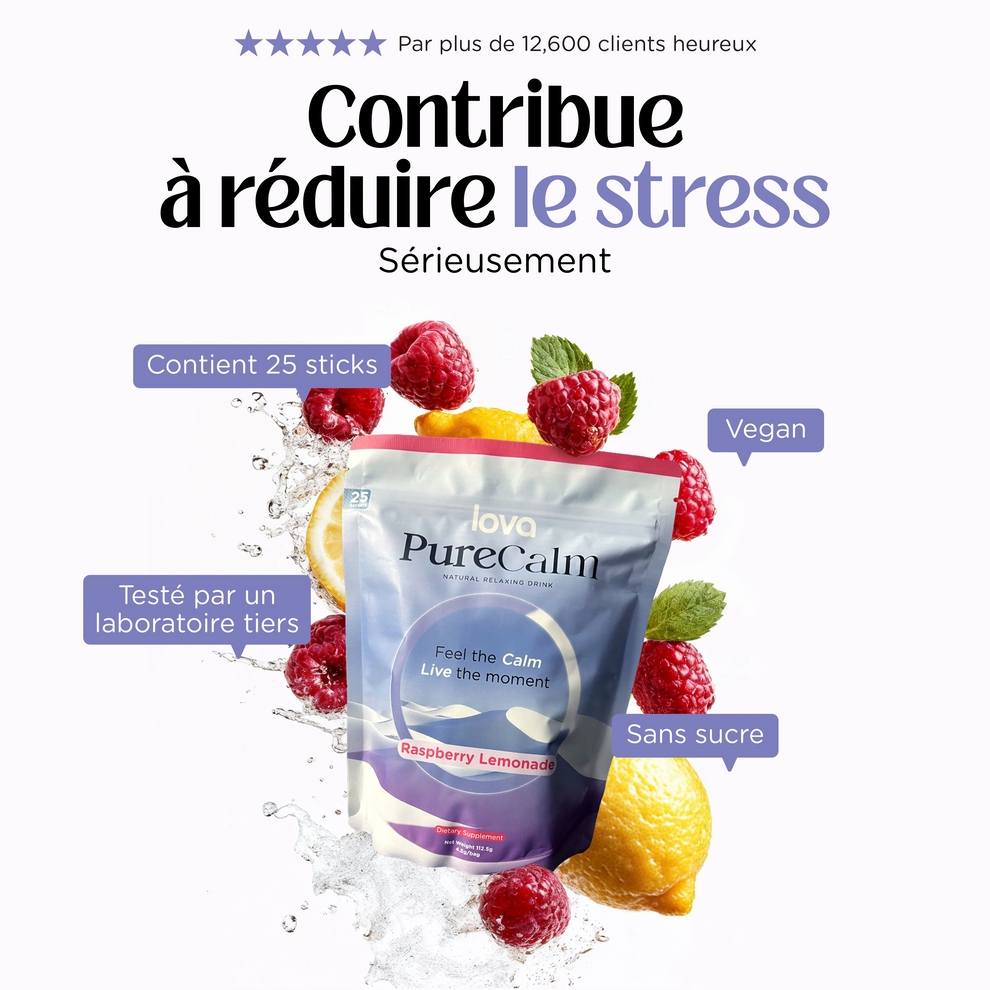 PureCalm - Boisson relaxante naturelle – Lova